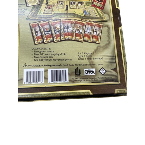Cactus Games | Games | Solomons Temple Board Game Religious Bible 2 ...